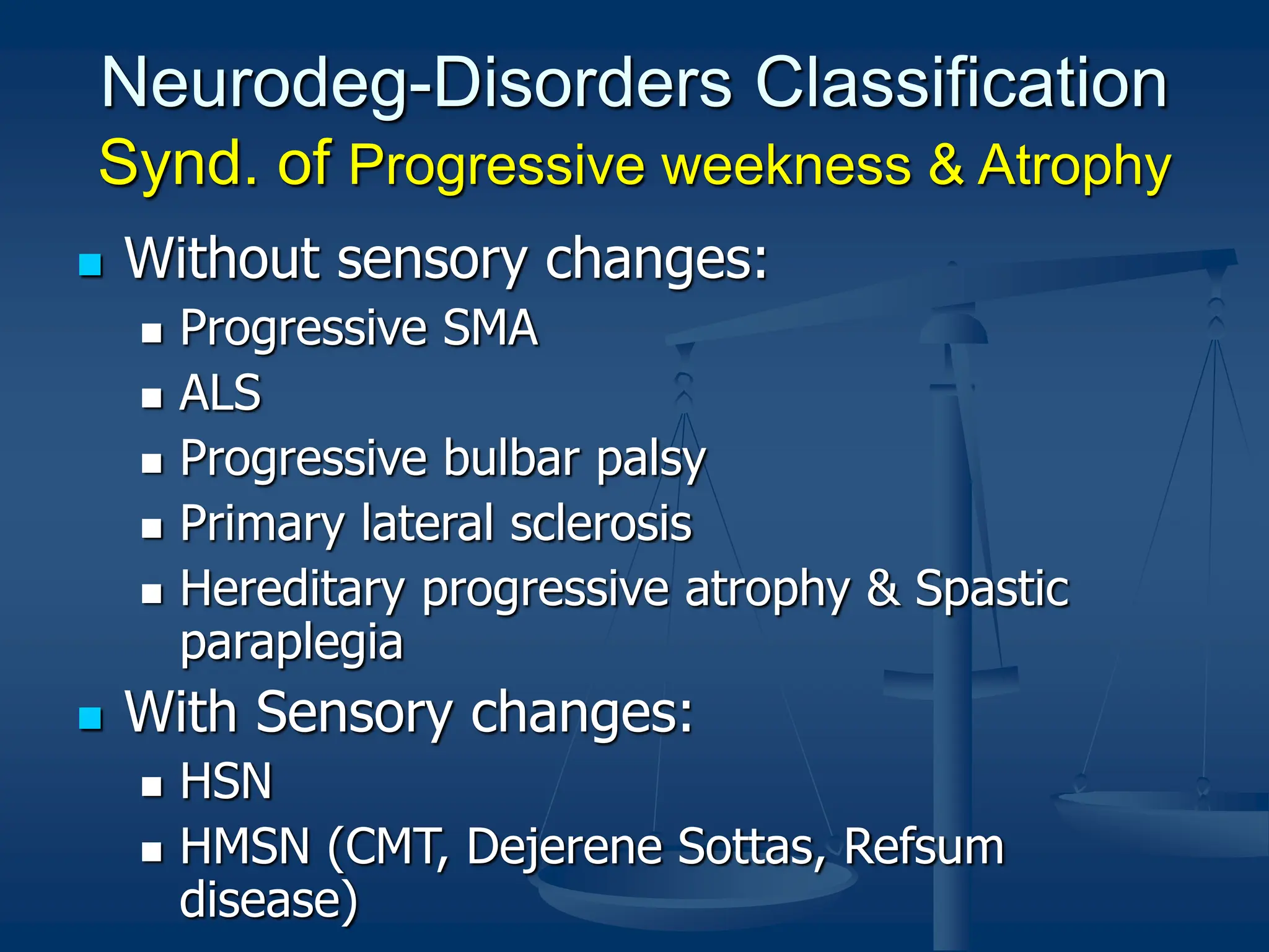 Neurodegenerative Disorders.ppt......... | PPT