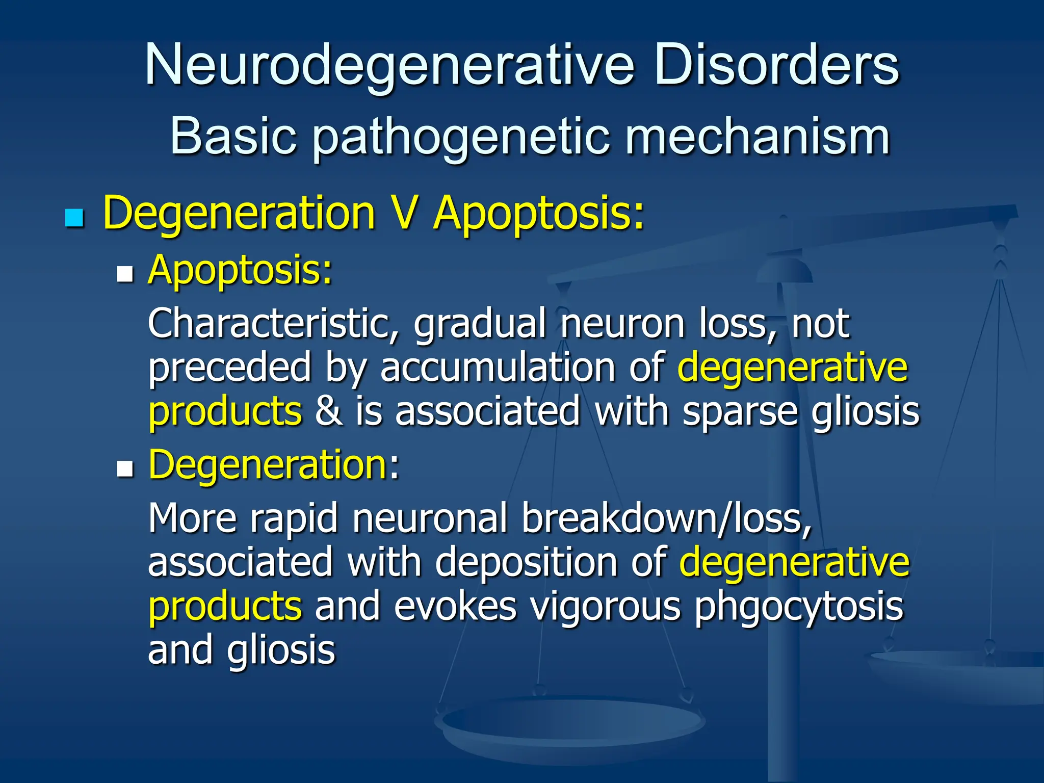 Neurodegenerative Disorders.ppt......... | PPT