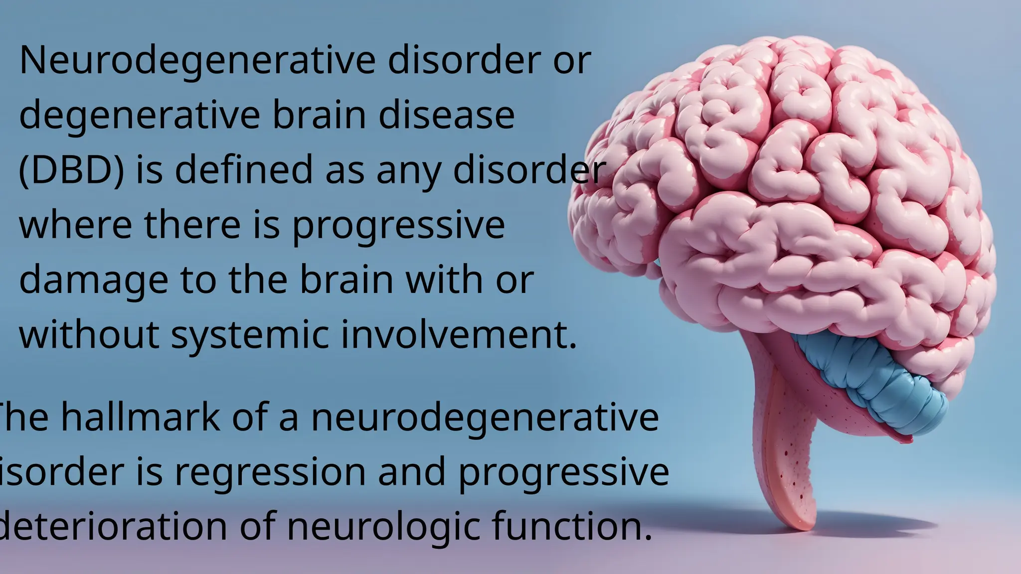 Neurodegerative disorder -a hidden cause of developmental delaypptx | PPTX