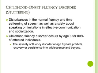 Neurodevelopmental disorders | PPTX