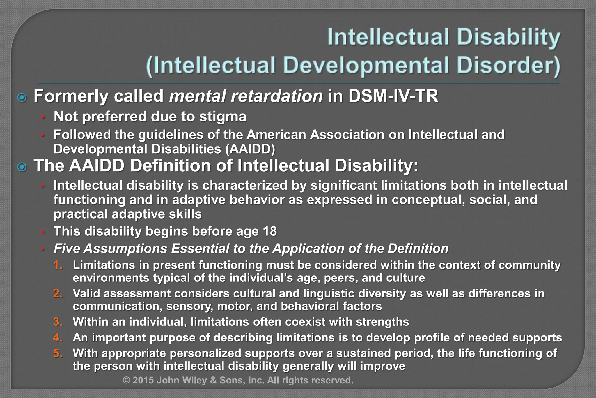 Neurodevelopmental disorders Abnormal Psychology.pptx