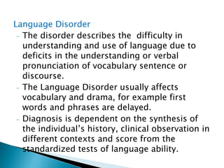 Different Neurodevelopmental Disorders and Inclusive Education | PPT
