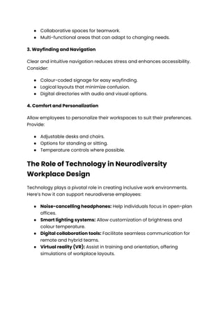 Neurodiversity in the Workplace- Designing Spaces That Work for ...