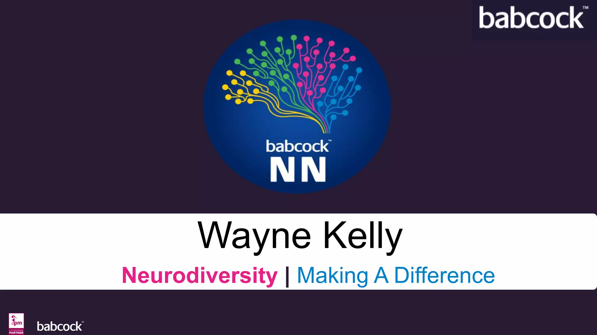 Neurodiversity presentation wayne kelly | PDF