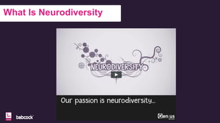 Neurodiversity presentation wayne kelly | PDF | Job Search | Careers