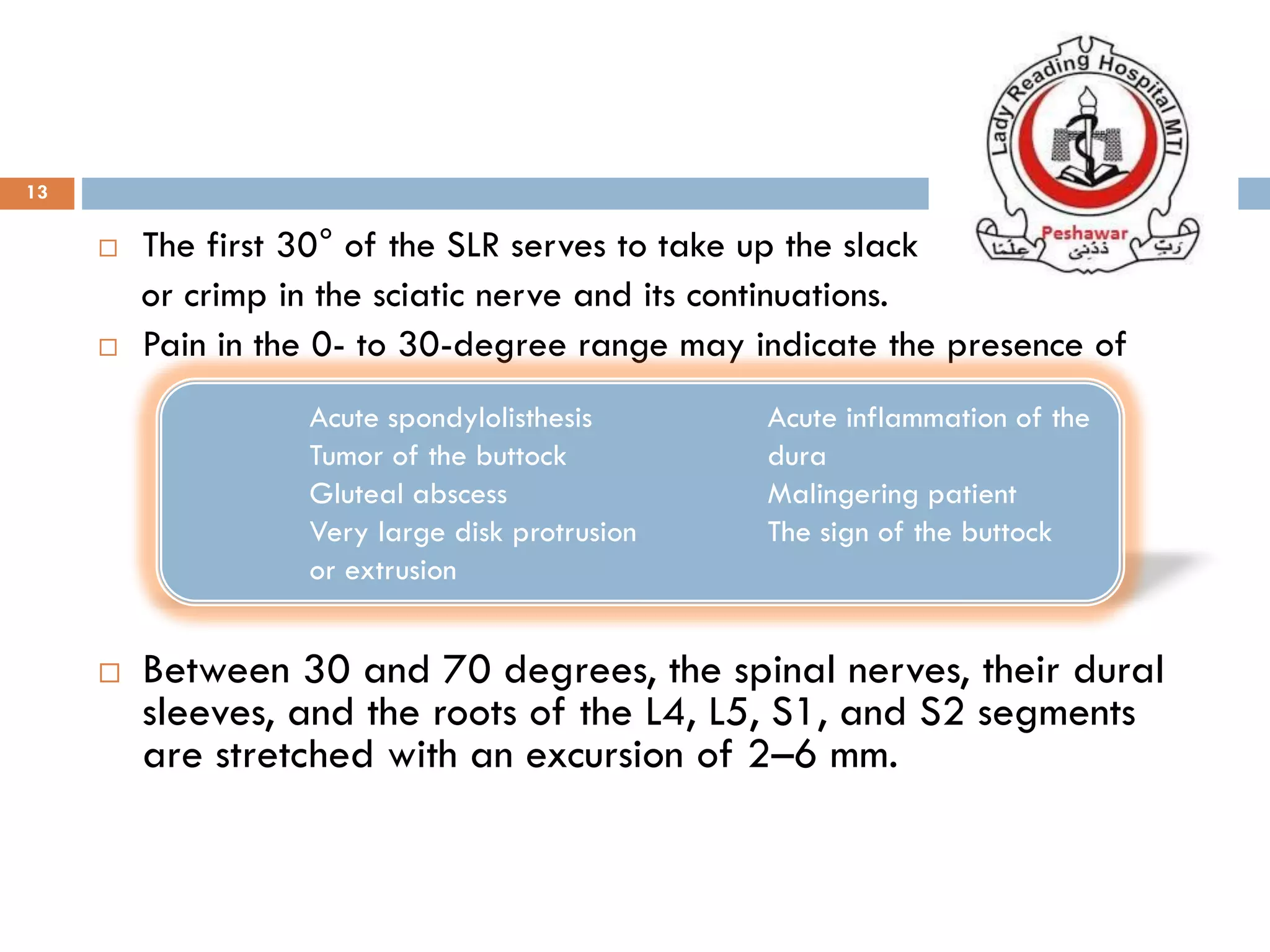 Neurodynamics & Mobilization of Lower Limbs | PDF