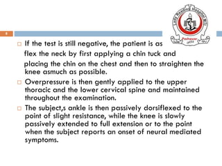 Neurodynamics & Mobilization of Lower Limbs | PDF