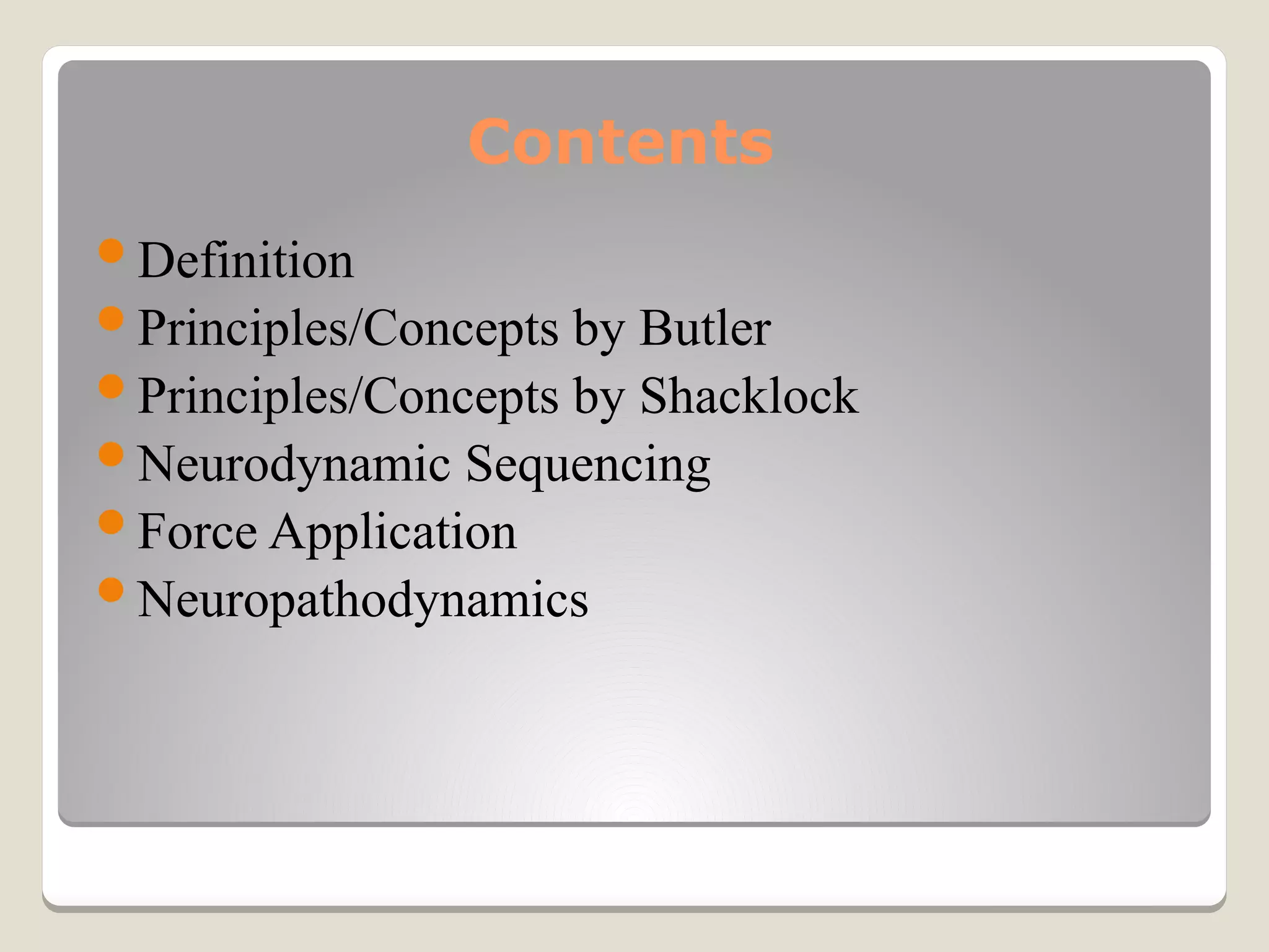 Neurodynamics- I | PDF