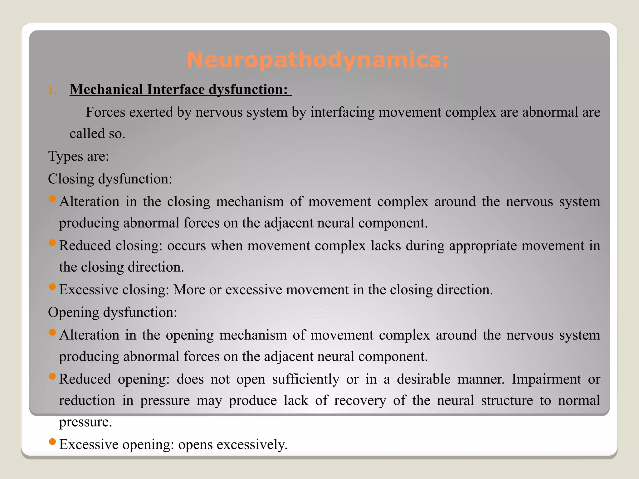 Neurodynamics- I | PDF