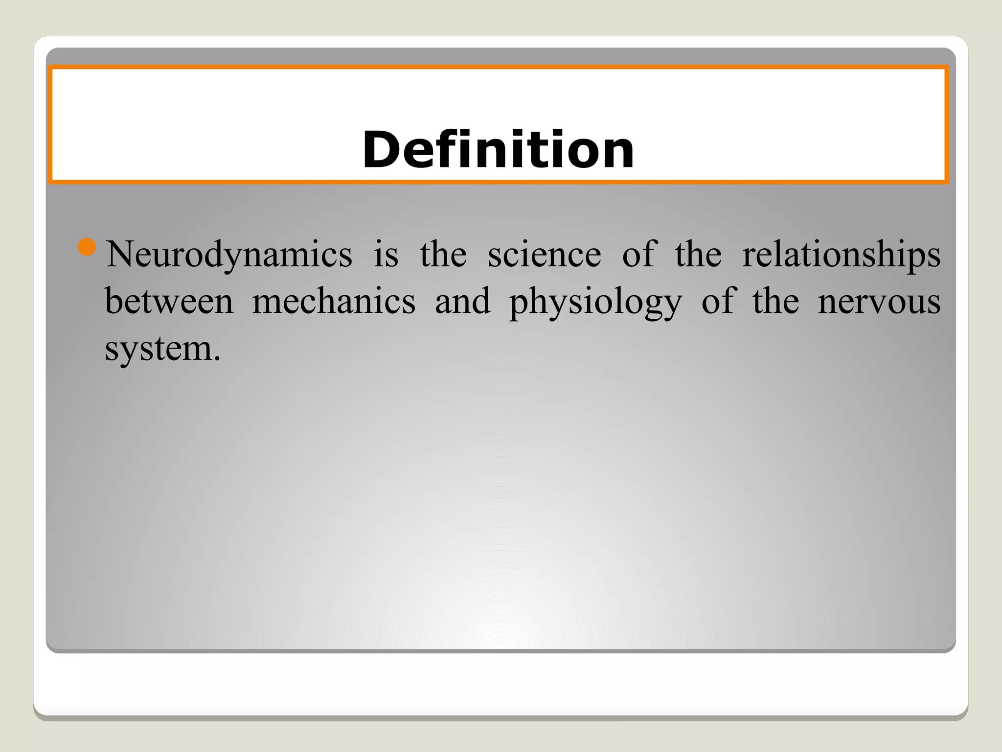 Neurodynamics- I | PDF
