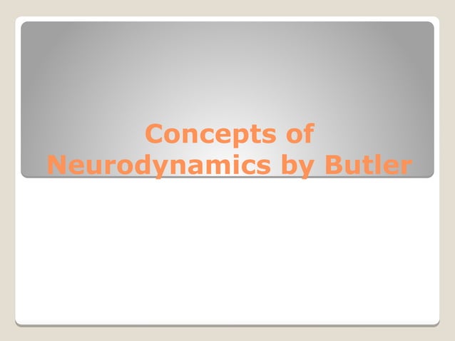 Neurodynamics- I | PDF | Brain and Nervous System Disorders | Diseases ...