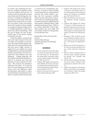 Neurodynamic testing | PDF