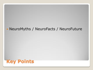 NeuroEducation: Myths and Facts | PDF | Brain and Nervous System ...