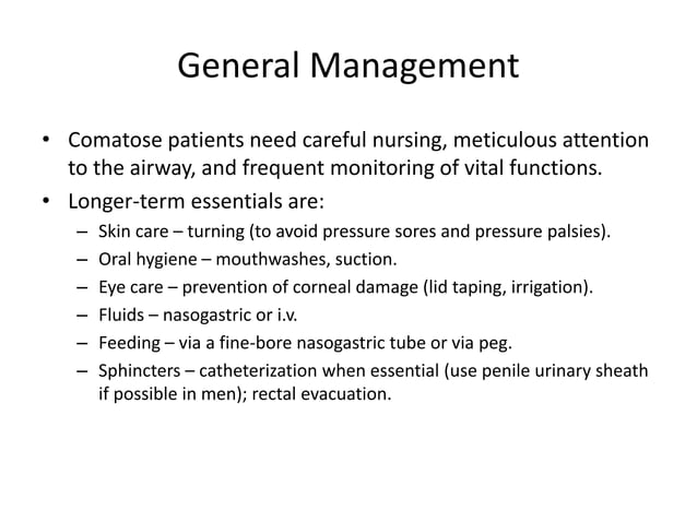 Neuro emergencies (1) | PPTX | Brain and Nervous System Disorders ...
