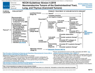 Tumores neuroendocrinos, NCCN 2018. | PDF