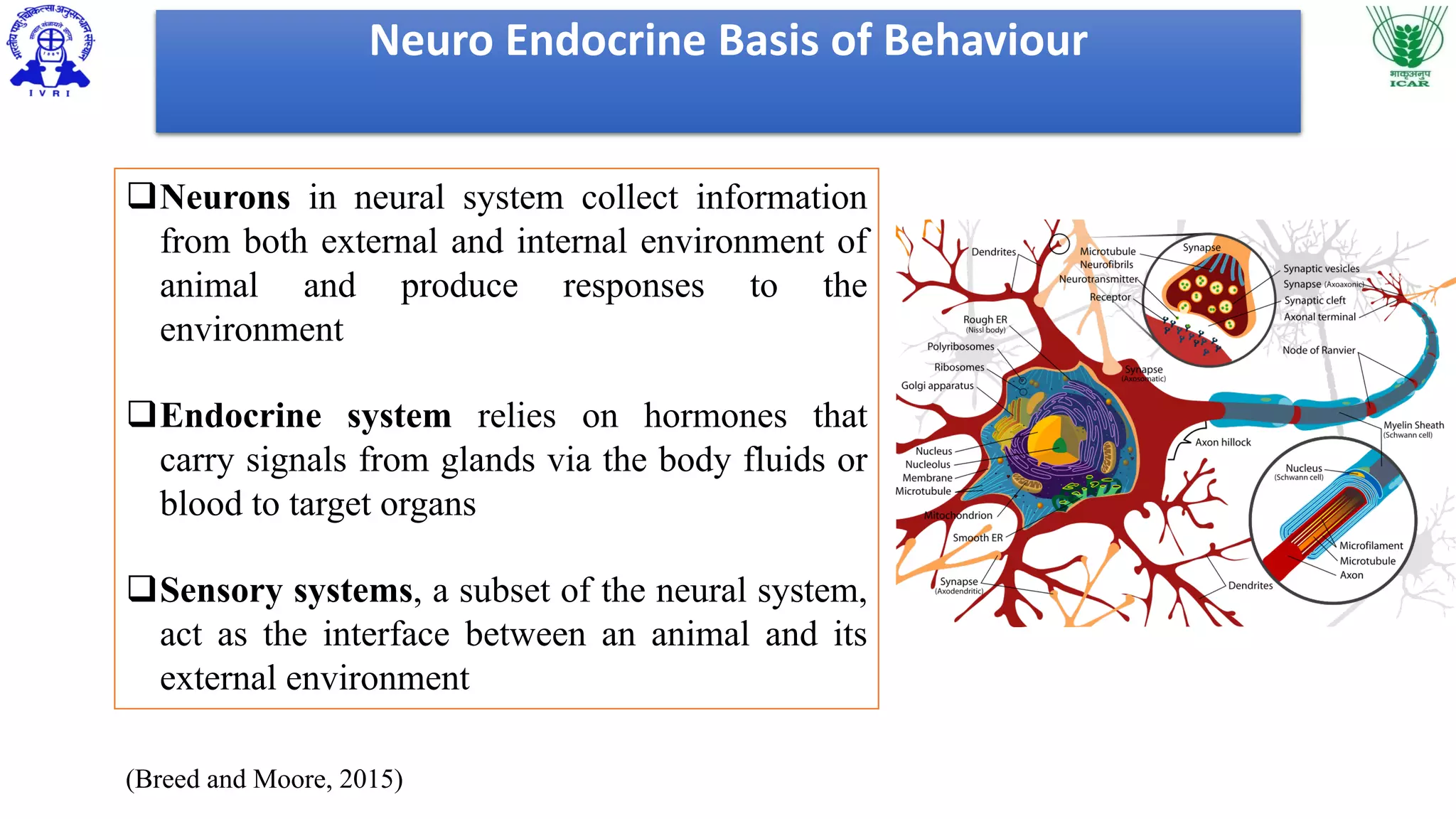 Neuro-endocrine basis of Behavioural Disorders in Farm Animals | PPT