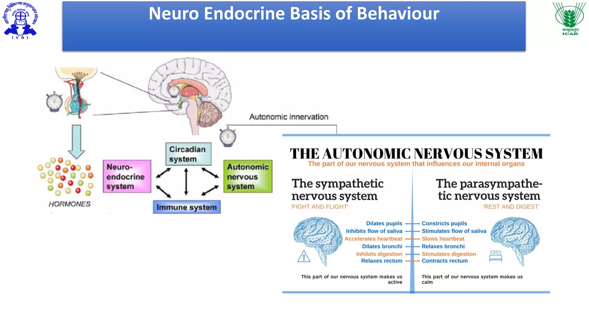 Neuro-endocrine basis of Behavioural Disorders in Farm Animals | PPT