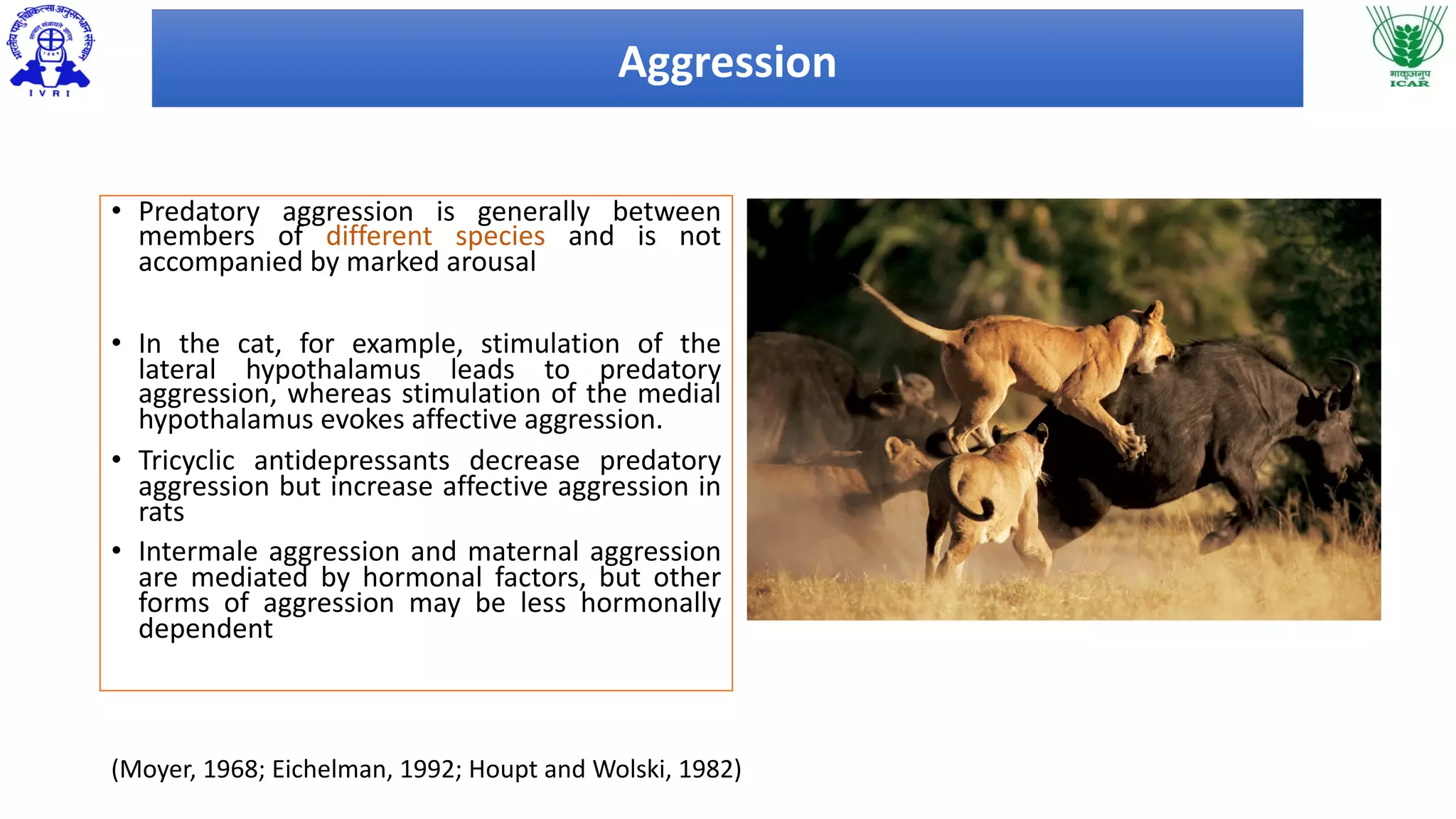 Neuro-endocrine basis of Behavioural Disorders in Farm Animals | PPT