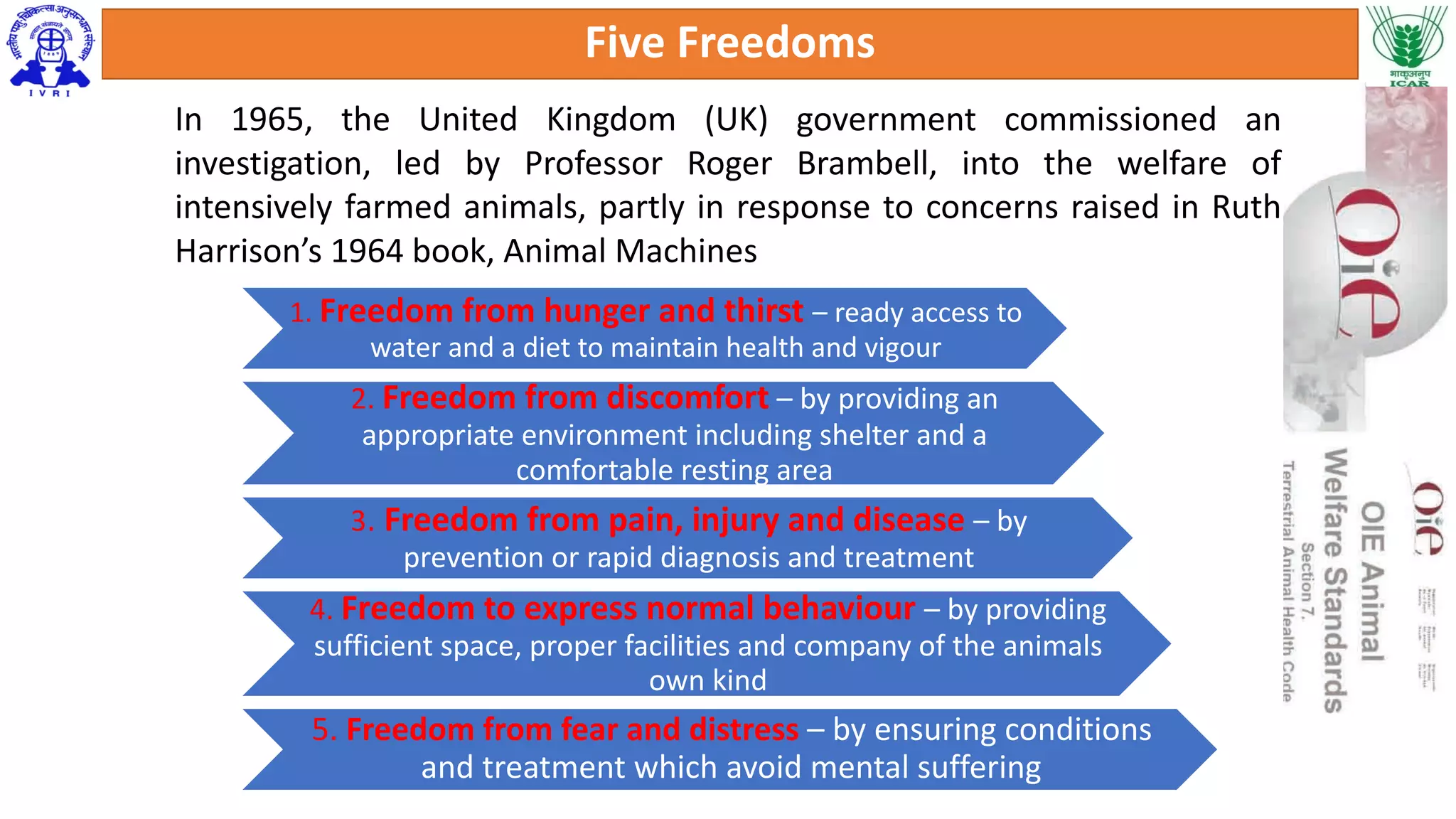 Neuro-endocrine basis of Behavioural Disorders in Farm Animals | PPT