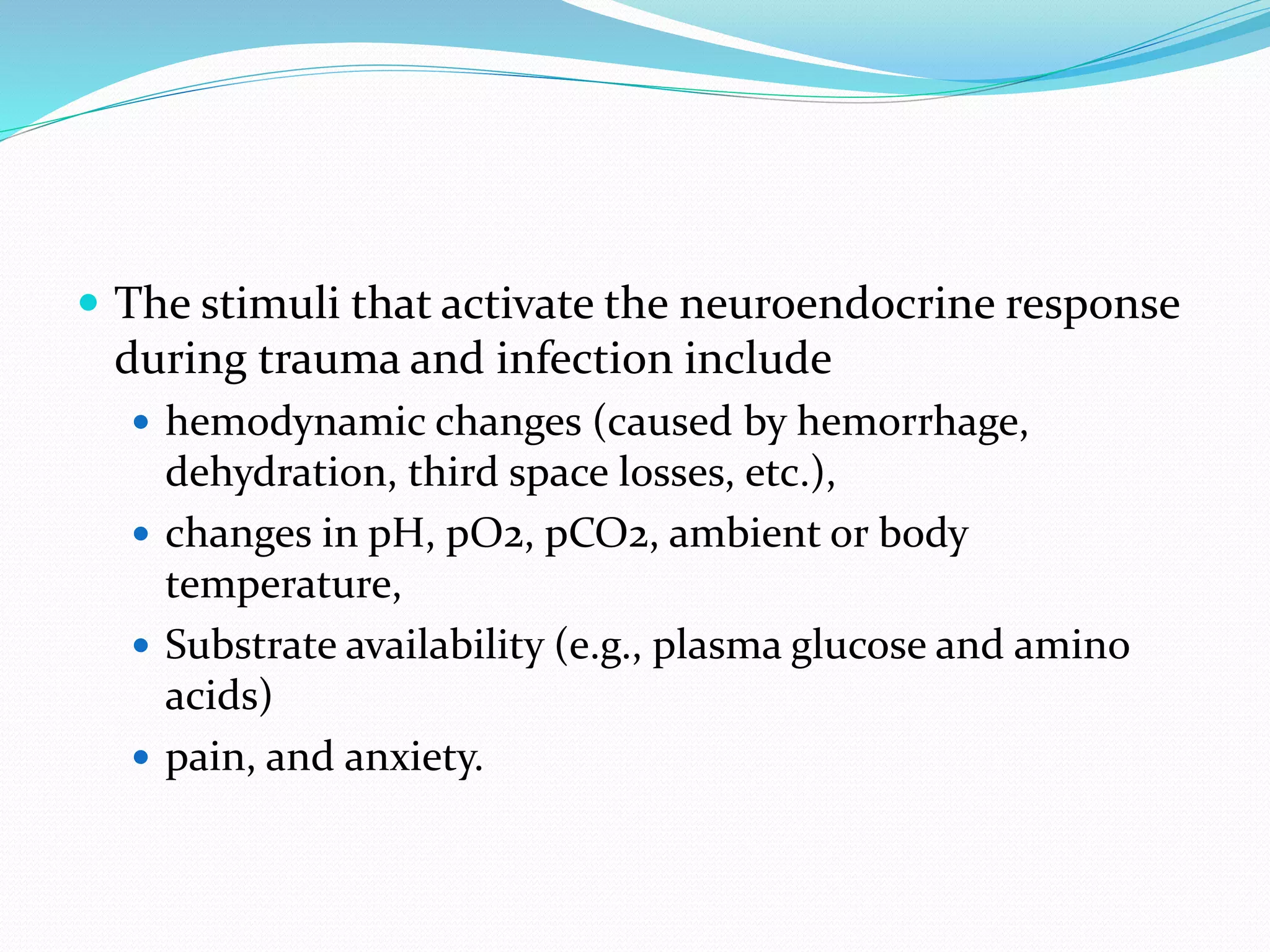 Neuroendocrine response In trauma and sepsis.pptx