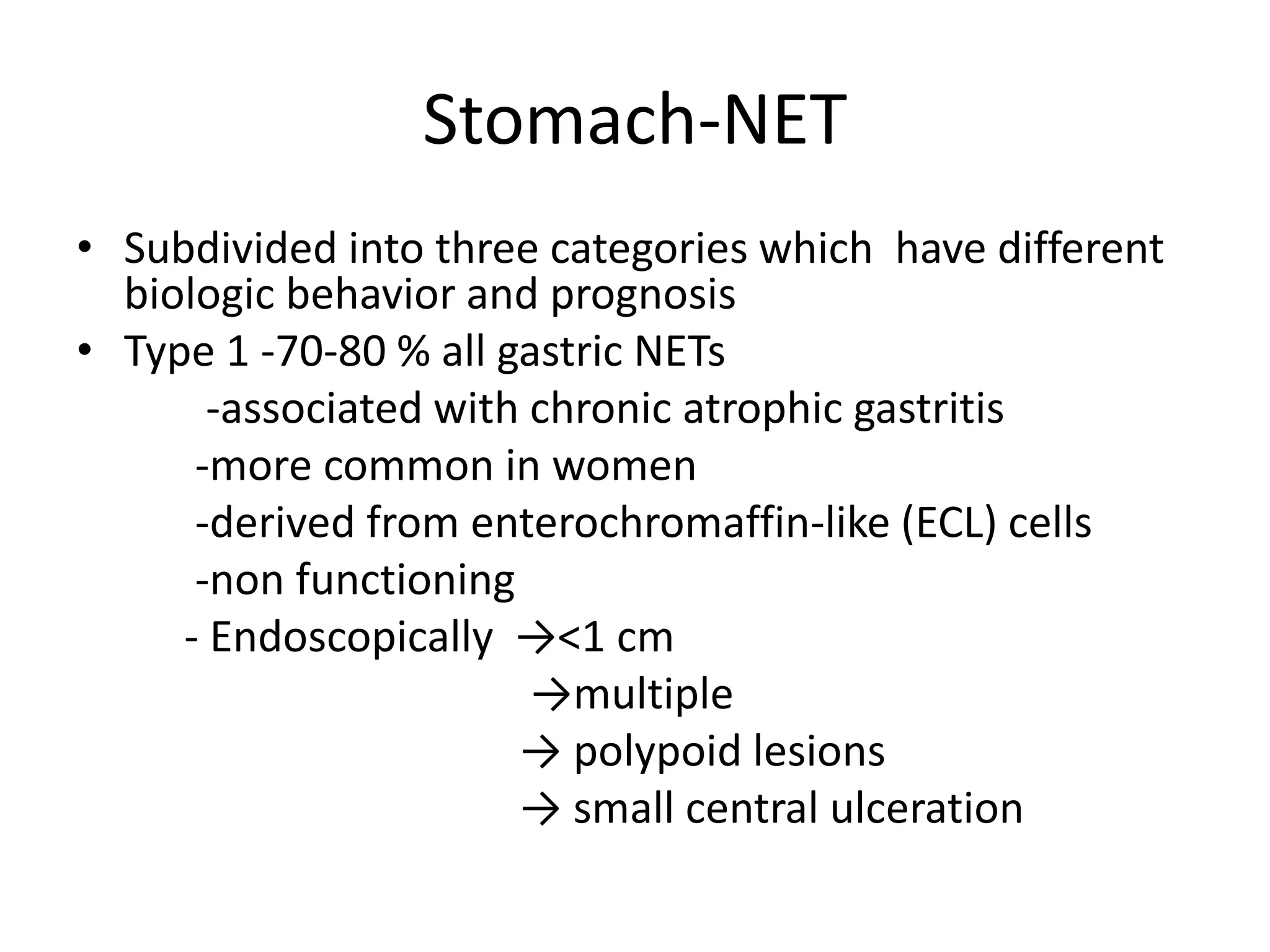 gastrointestinal Neuro endocrine tumors , GIT NET | PPTX