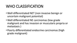 Neuroendocrine tumors | PPTX