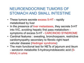 NEUROENDOCRINE TUMORS OF GIT-1 neuro endo | PPTX