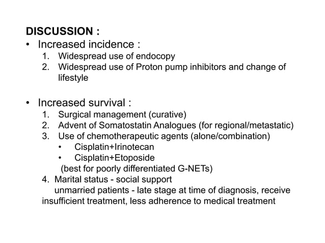 NEUROENDOCRINE TUMORS OF GIT-1 neuro endo | PPTX