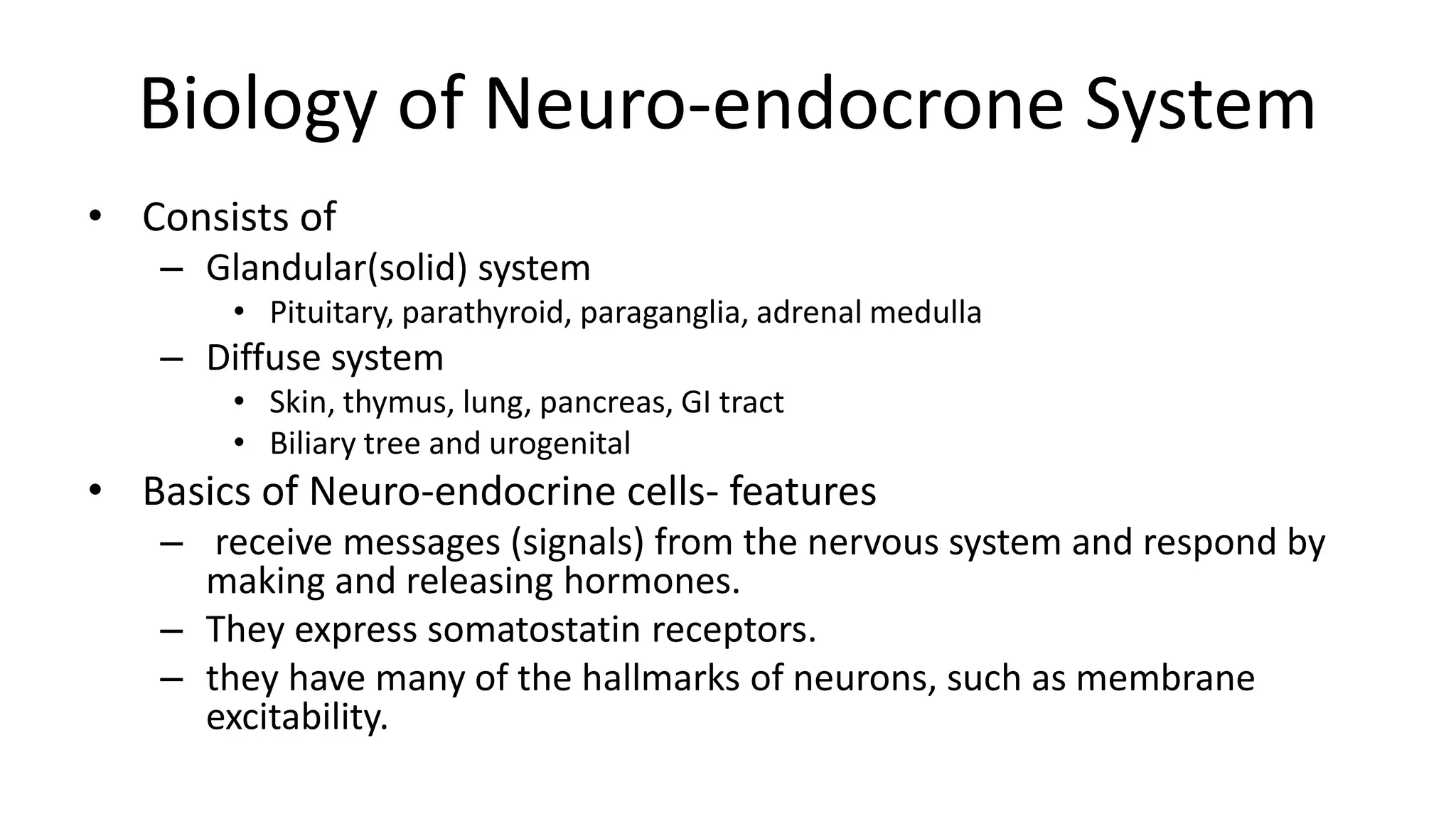 Neuroendocrine tumors of pancreas | PPTX