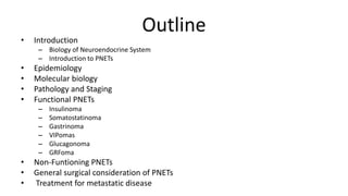 Neuroendocrine tumors of pancreas | PPTX