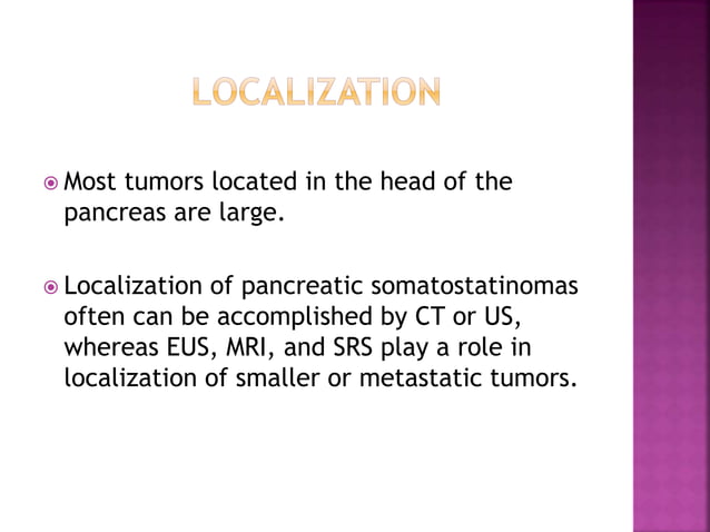 Neuroendocrine tumors of the pancreas | PPT