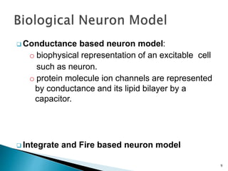 Integrate and Fire based neuron model | PPT
