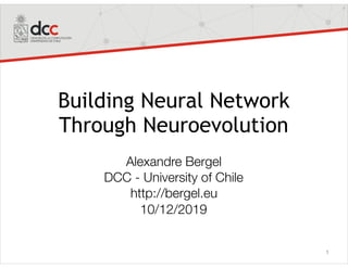 Building Neural Network Through Neuroevolution | PDF