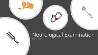 neuro exam BM.pptx, neurological examination in children | PPTX
