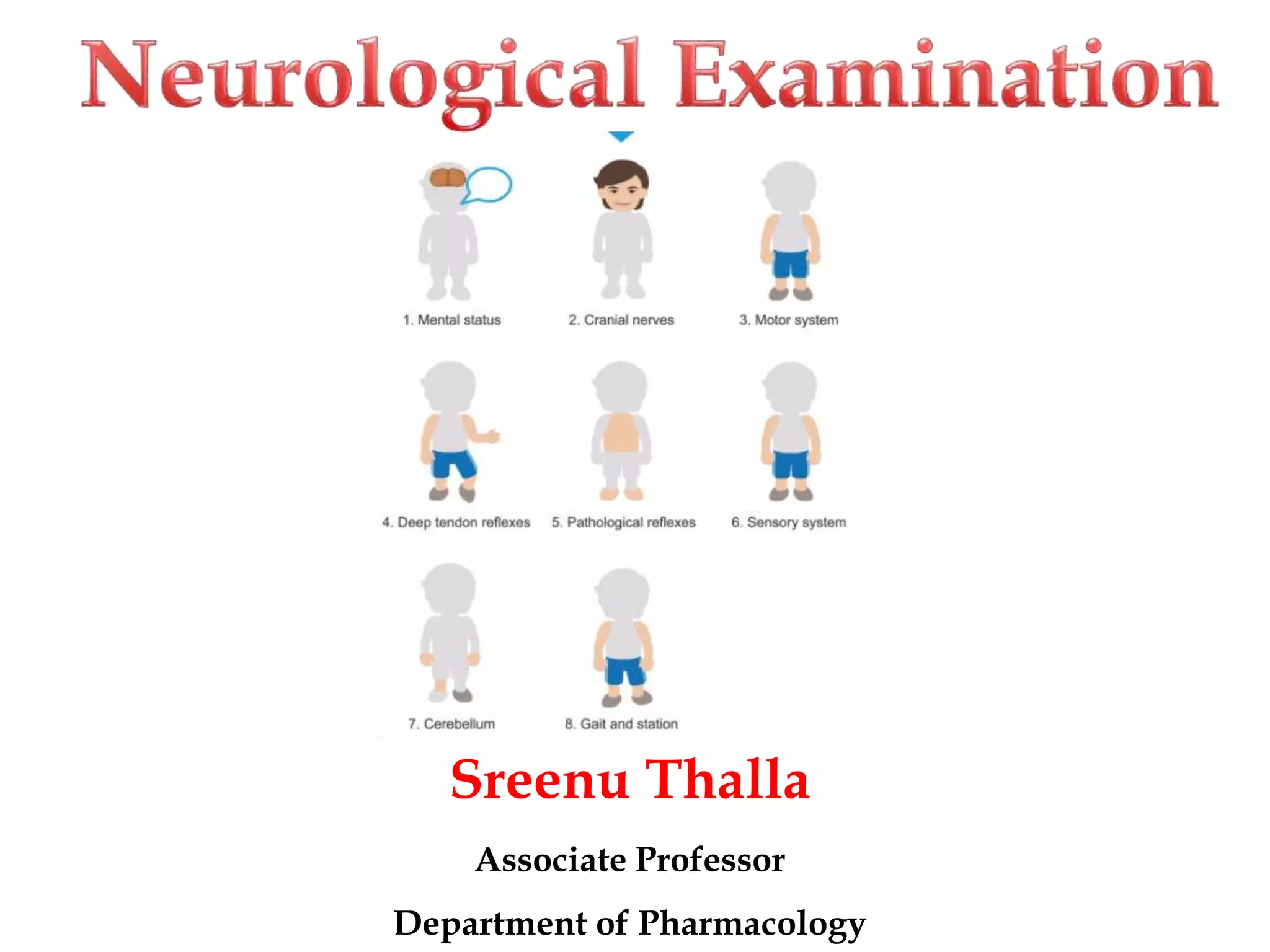 Neuro examination | PPT