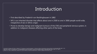 Neurofibromatosis Type I | PPTX