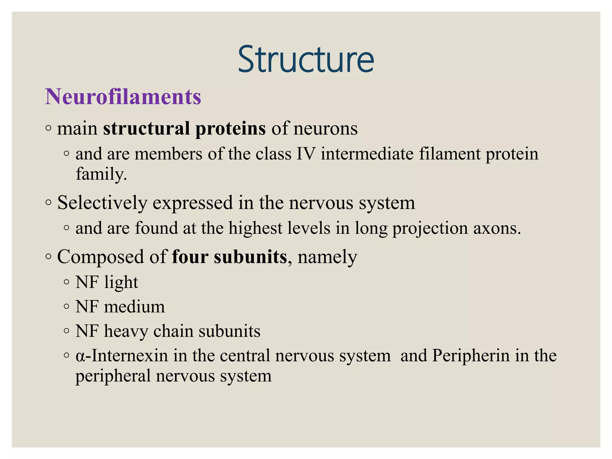 Neurofilament light chain | PPTX