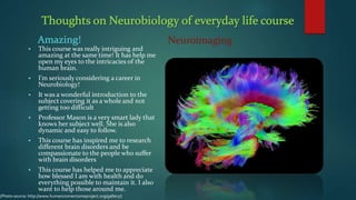 Understanding the Brain: Neurobiology of everyday life-Final project | PPTX