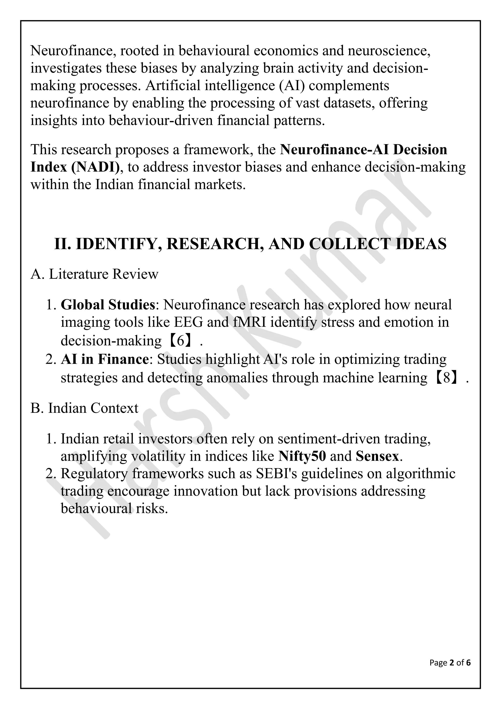 Neurofinance and AI Integration in Indian Financial Markets.pdf