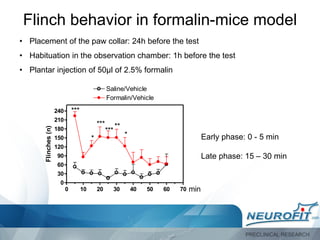 Neurofit pain models and tests | PDF