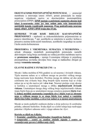 NEUROFIZIOLOGIJA V.ORENDI, A.ORENDI, Neurofiziologija | DOCX