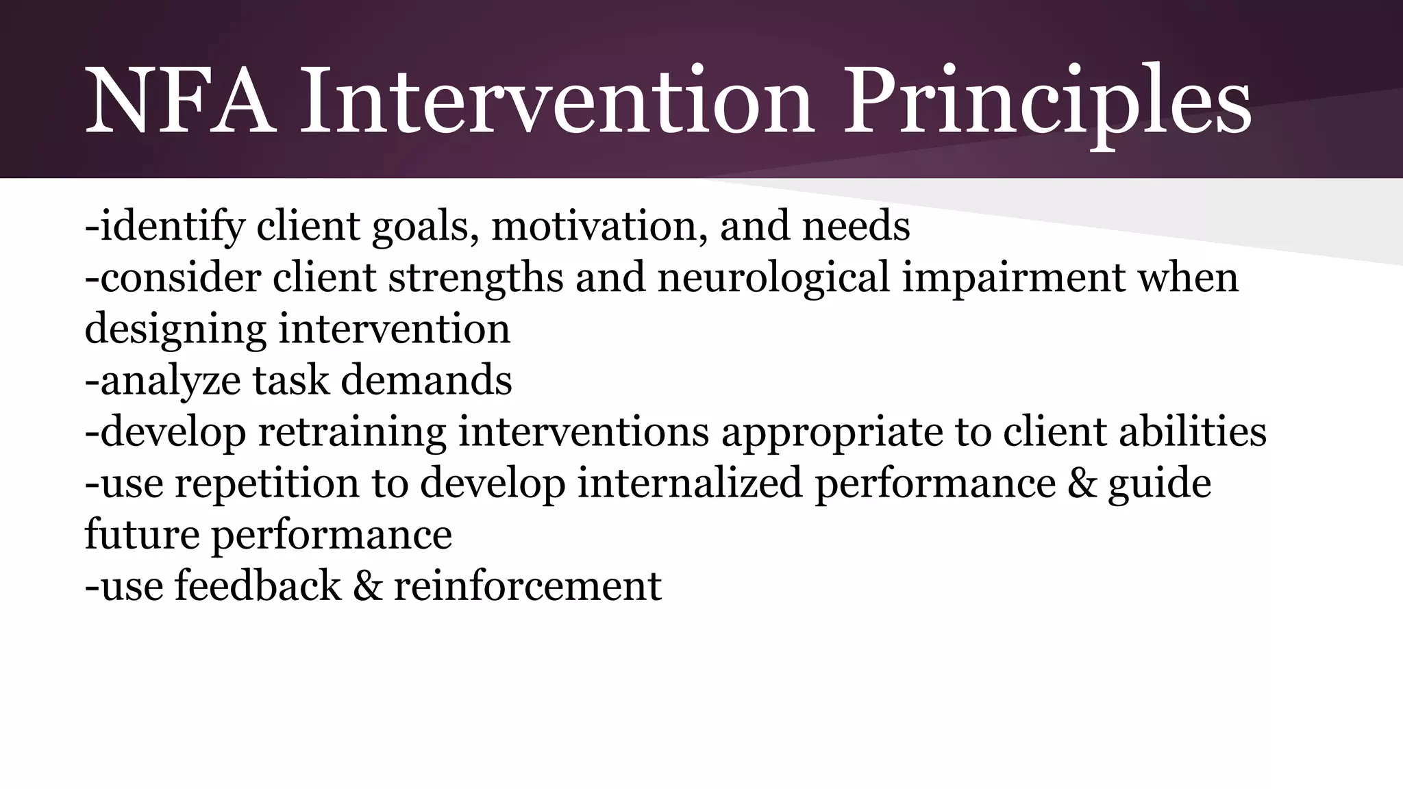 Neurofunctional Approach | PPTX