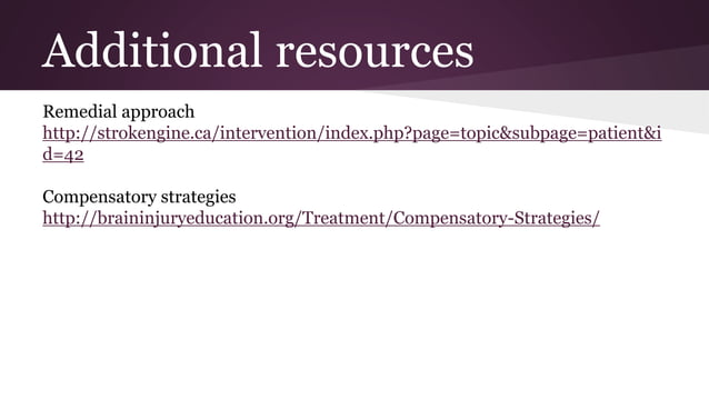 Neurofunctional Approach | PPTX | Brain and Nervous System Disorders ...