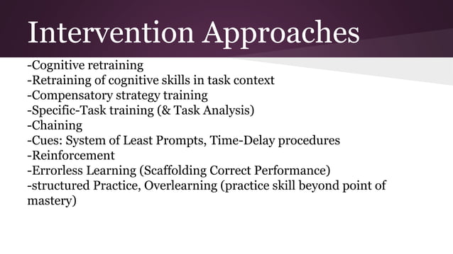 Neurofunctional Approach | PPTX | Brain and Nervous System Disorders ...