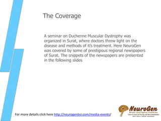 Neurogen: Media Coverage | PPTX | Brain and Nervous System Disorders ...
