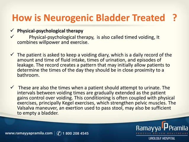Neurogenic bladder | PPTX | Physical Therapy | Wellness