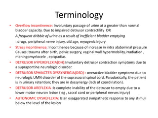 Neurogenicbladder 140711115804-phpapp01 | PPT