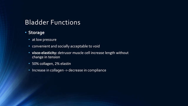 Neurogenic bladder | PPTX