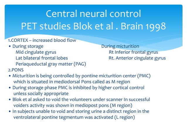 Neurogenic bladder | PPT