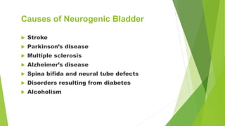 Neurogenic bladder | PPTX